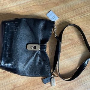 Coach | Bags | Coach Amber Leather Duffle Crossbody Bag | Poshmark